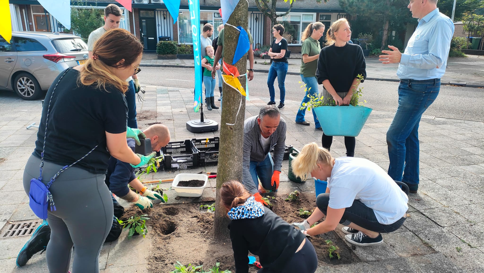 Kerkelanden Groent droomt van en werkt aan groen lint door de wijk ...